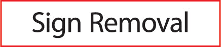 Order Real Estate Post and Sign REMOVAL (included with installation ...